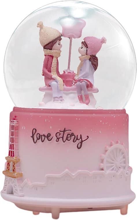 Music Box Snow Globe Snow Globe Collectible Lighted
