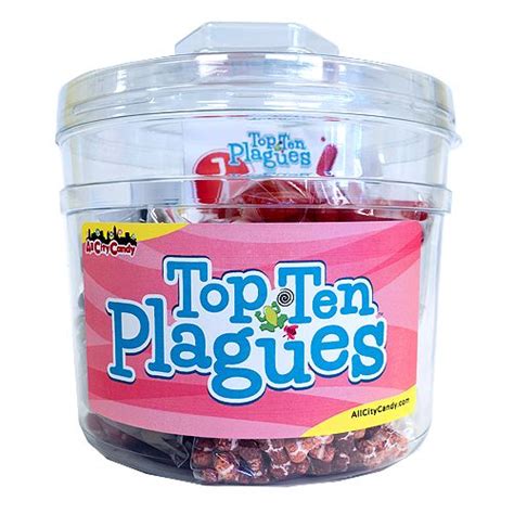 Passover Top Ten Plagues T Tub Ten Plagues Passover Chocolate Covered Raisins