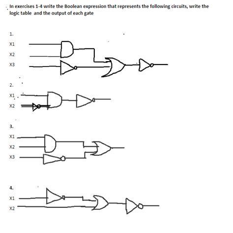 In Exercises 1 4 ﻿write The Boolean Expression That