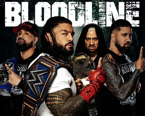 Bloodline Jimmy Uso Roman Reigns Solo Sikoa Jey Uso Wwe Wallpapers