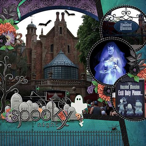 Haunted Mansion Mousescrappers Disney Scrapbooking Gallery Disney