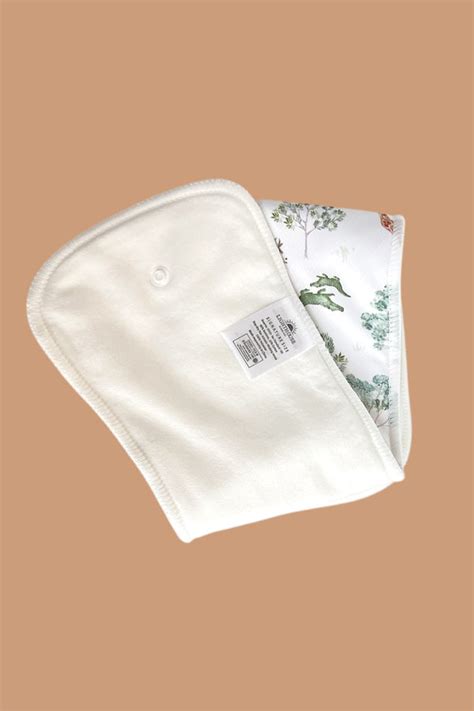 Cloth Diaper Insert Snap In With Awj Safari