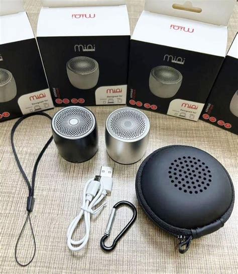 ננו מיני Nano Mini רמקול Bluetooth בנרתיק נשיאה גימיק אונליין