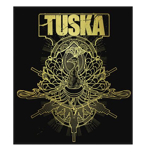 Tuska Peacock Patch Backstage Rock Shop