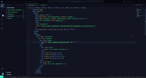 Designing A Responsive Landing Page Using Html And Css Bhavesh Dangi
