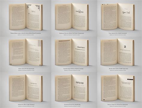 Premium Book Formatting With Ms Word And Indesign Templates Diy Book