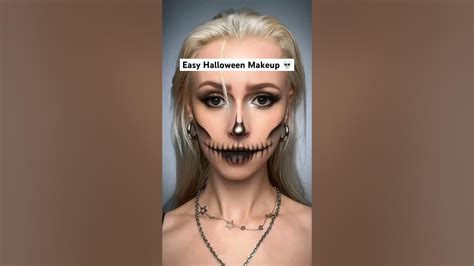 Easy Halloween Makeup Hack 💀 Youtube