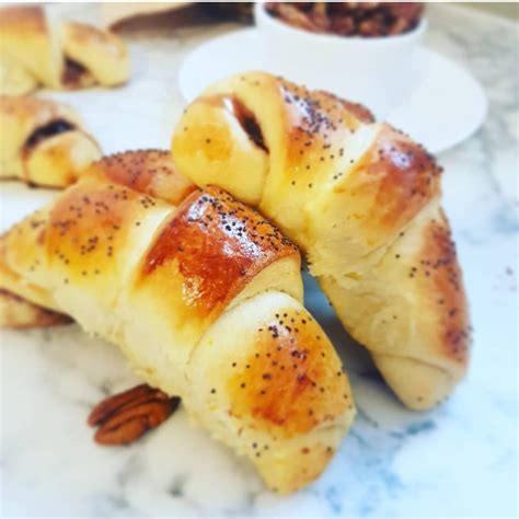 Cornuri Pufoase Cu Gem The Lemon Flavour