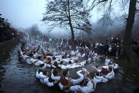 Celebrating The Epiphany In Kalofer Bulgaria Празнуване н… Flickr