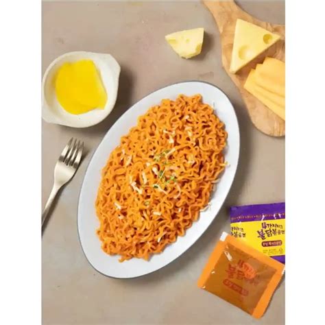 Samyang Quattro Cheese Hot Chicken Flavored Buldak Ramen Amazing Thai