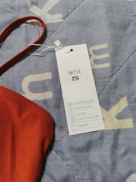 Rust Swimsuit One Piece On Carousell