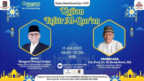 Tafsir Al Quran Surat Taha Ayat S D Ayat Ust Prof Dr