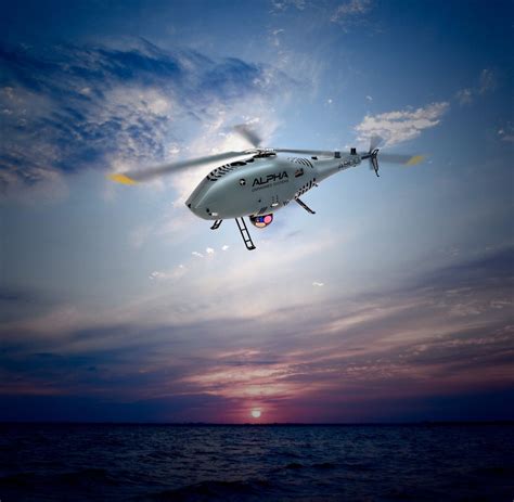 Unmanned Helicopters Alpha Flying With Greek Navy DRONELIFE