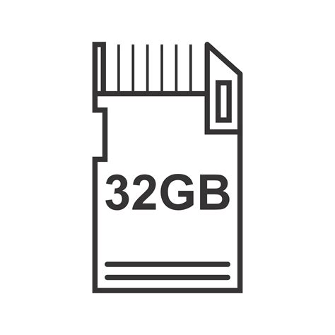 Data Storage Line Black Icon Vector Art At Vecteezy