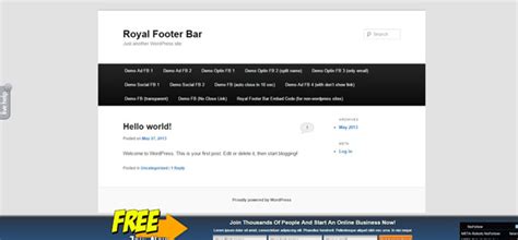 Wordpress Footer Plugins Examples To Download