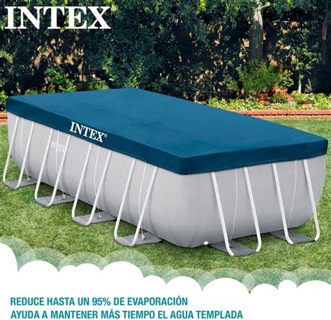 Intex Rectangular Pool Cover 4x2x1 Black 28037 Buy Best Price