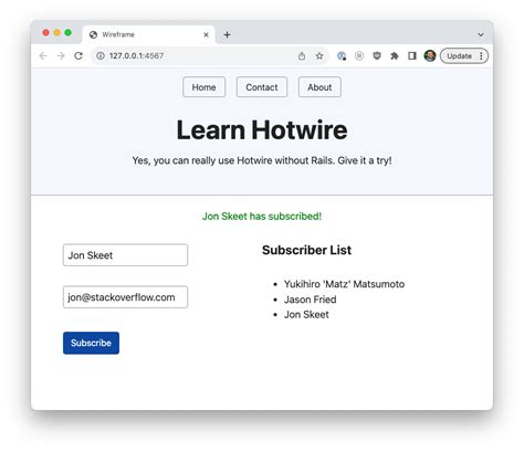 You Don T Need Rails To Start Using Hotwire