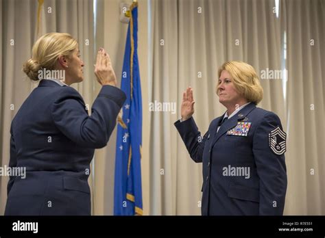 Senior Master Sgt Christine Fallo Was Promoted To The Rank Of Chief Master Sergeant At Otis