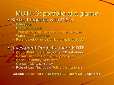 Ppt Mdtf Progress Report Powerpoint Presentation Free Download Id