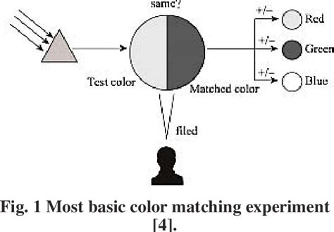 Figure 1 From The Pathways Of Human Color Perception Semantic Scholar