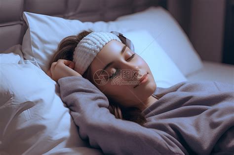 安静睡眠的女人高清图片下载 正版图片600893229 摄图网