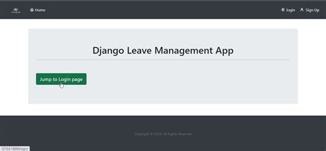 Github Karim Gomezdjango Leave Management App Django App For Leave