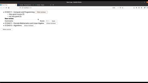 nestjs react ep12 ทำฟอร์ม review ส่วน frontend และเรียก api ที่ยัง