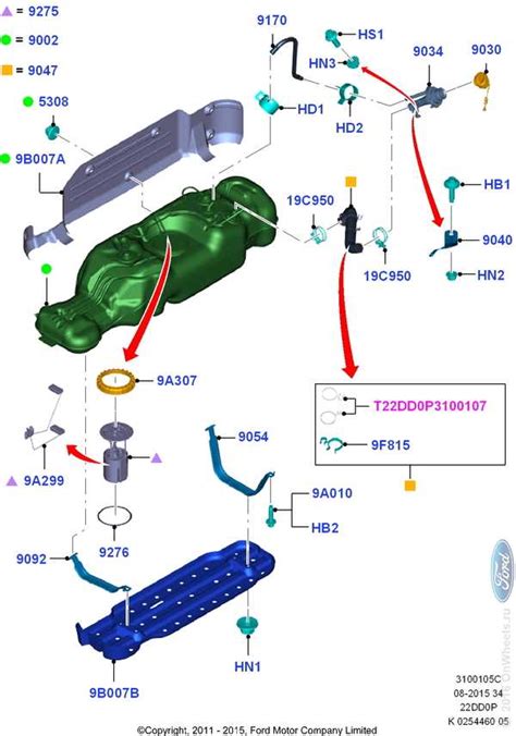 2001 Ford Ranger Evap System Diagram