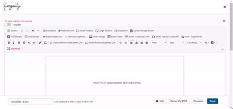 Formatting Options