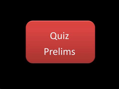 Cascall Quiz Prelims Pptx