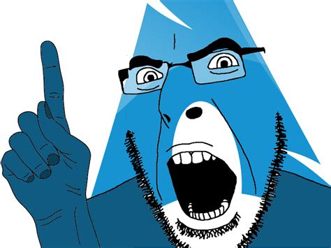 SoyBooru Post 12357 Arch Linux Arm Blue Skin G 4chan Glasses Hand