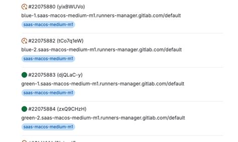 macos runner saas macos medium m1 no matching runner available gitlab