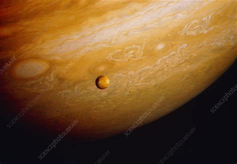 Voyager 2 Photo Of Jupiters Southern Hemisphere Stock Image R370