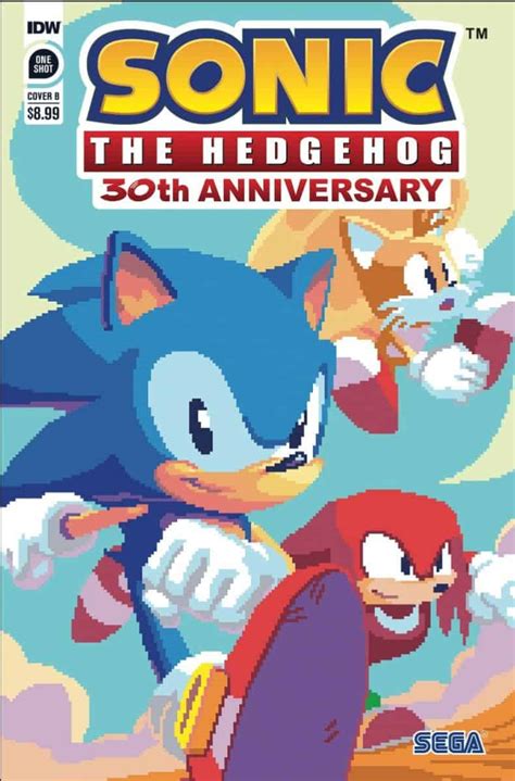 Idw Publishing Brengt Sonic The Hedgehog 30th Anniversary Comic Book
