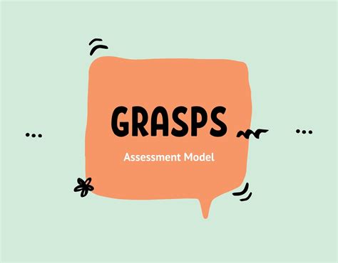 Grasps Assessment Design And Student Metacognition Alisonyang