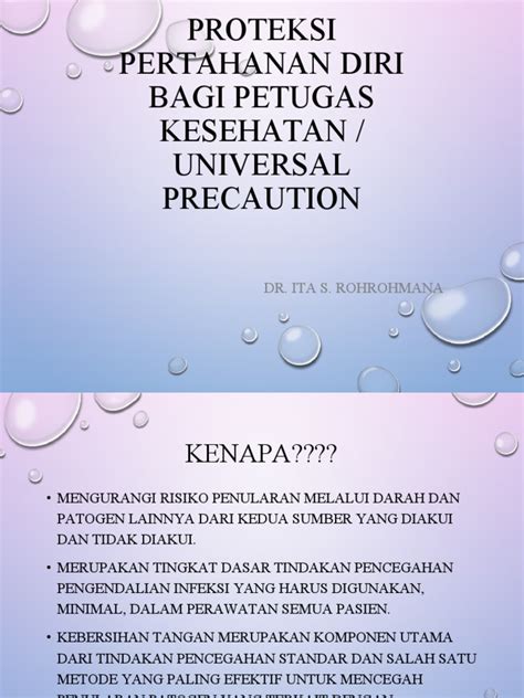 Universal Precaution Pdf