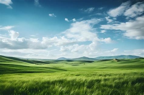 Premium Photo Outdoors Landscape Photography Of Green Grass Field