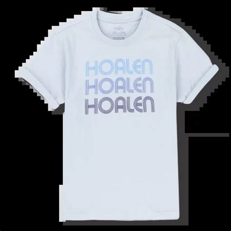 Tee Shirt Imprimé Femme 100 Coton Recyclé Hoalen