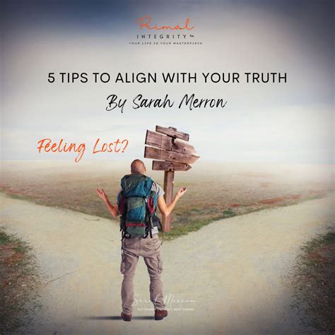 5 Tips To Align With Your Truth Sarah Merron