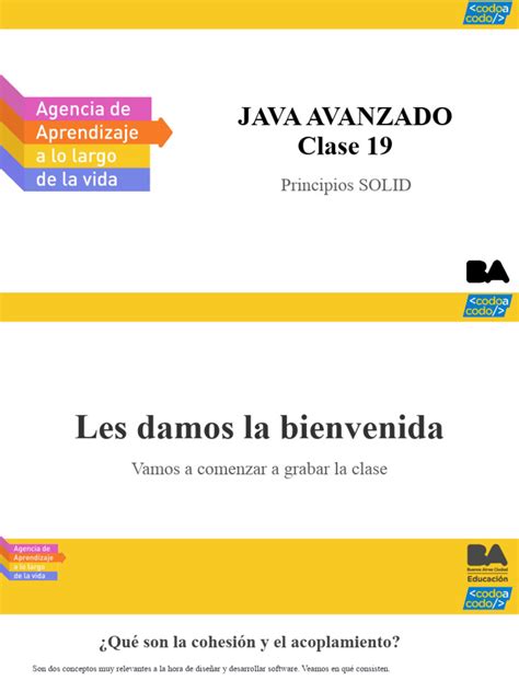 Java Avanzado Clase 19 Pdf Software Programación De Computadoras