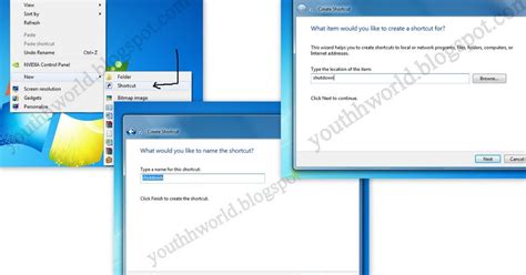Shutdown And Restart Your Pc By Opening A Shortcut File