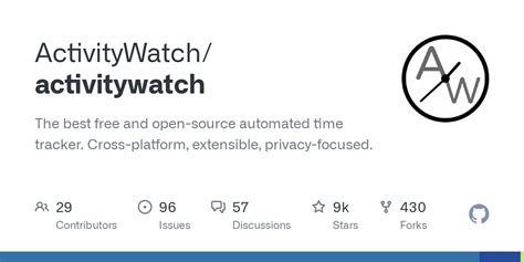 GitHub ActivityWatch Activitywatch The Best Free And Open Source Automated Time Tracker