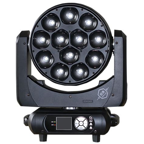 Imrelax 12x40w Rgbw 4in1 Led 줌 빔 워시 무빙 헤드 라이트 중대형 무대용— Imrelax