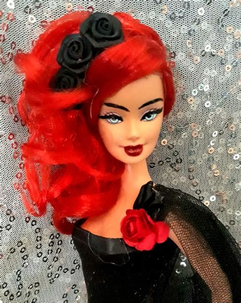 Gothic Ravenous Red Beauty Barbie Dolls Barbie Beauty
