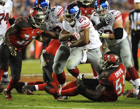 Buccaneers At Giants Inactives Bucs Without Multiple Starters