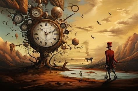 premium ai image a journey through time