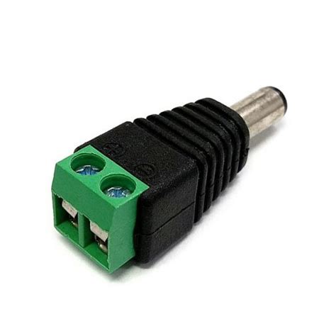 Dc Barrel Jack Screw Terminal Male Einstronic Enterprise