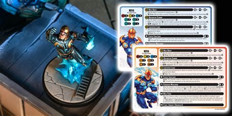 Marvel Crisis Protocol Nova Rules Preview The Human Rocket Arrives