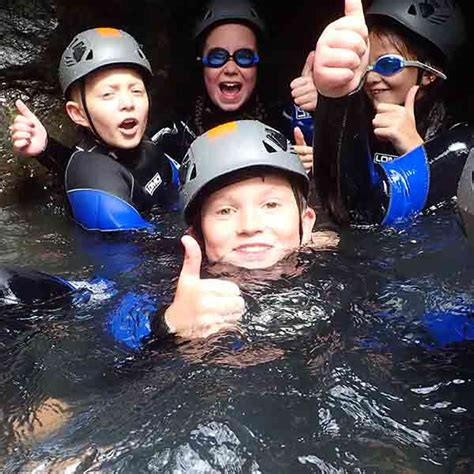 Ghyll Scrambling Stoneycroft Gorge Walking Outdoor Activities Keswick