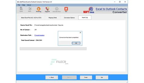 ESoftTools Excel To VCard Converter 3 0 Download FileCR